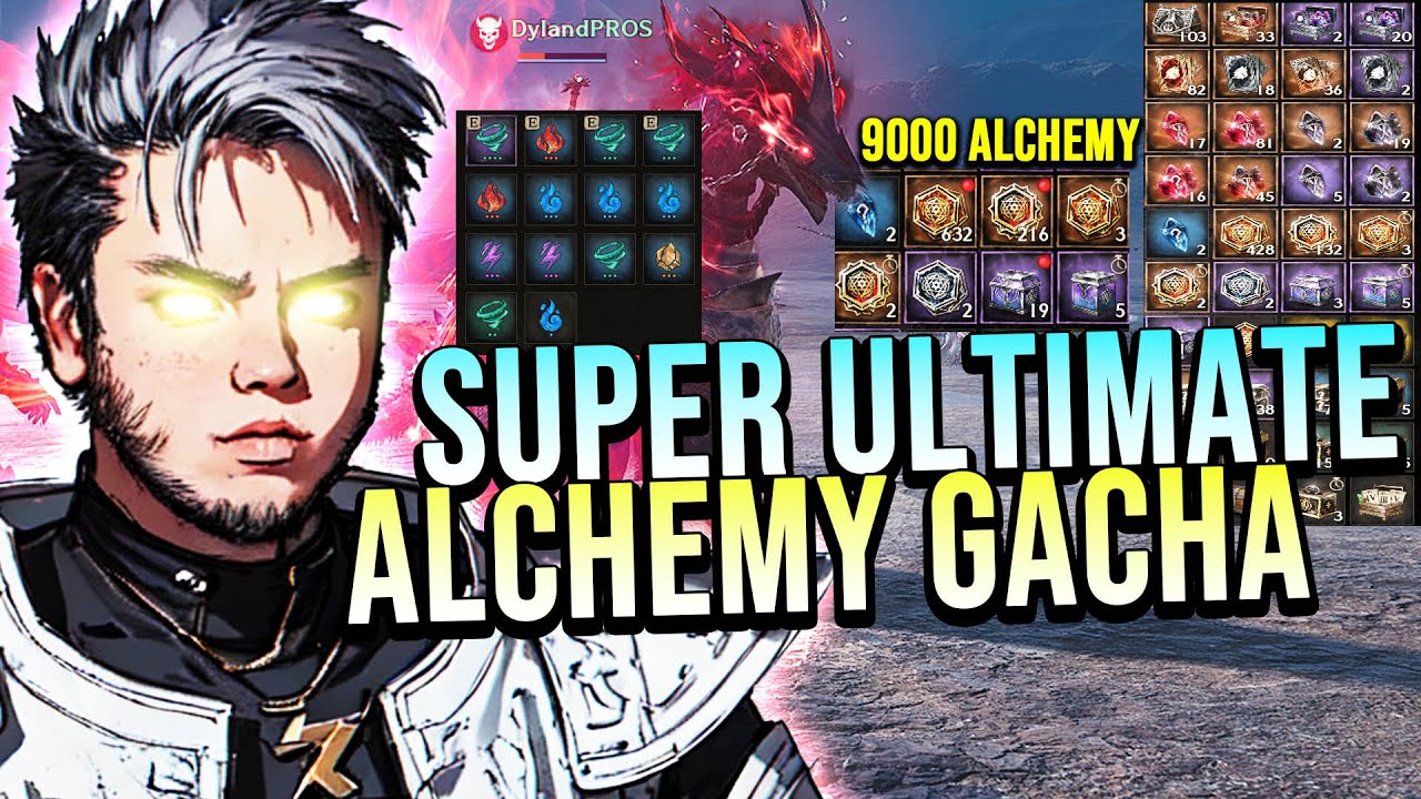 New Updates! SUPER ULTIMATE GACHA | 8500 ALCHEMY + 3000 Weapon & Mount ...