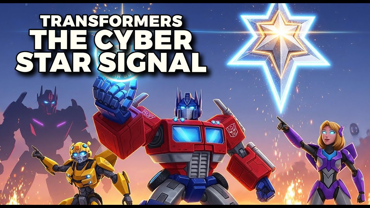 TRANSFORMERS The Cyber Star Signal - YouTube