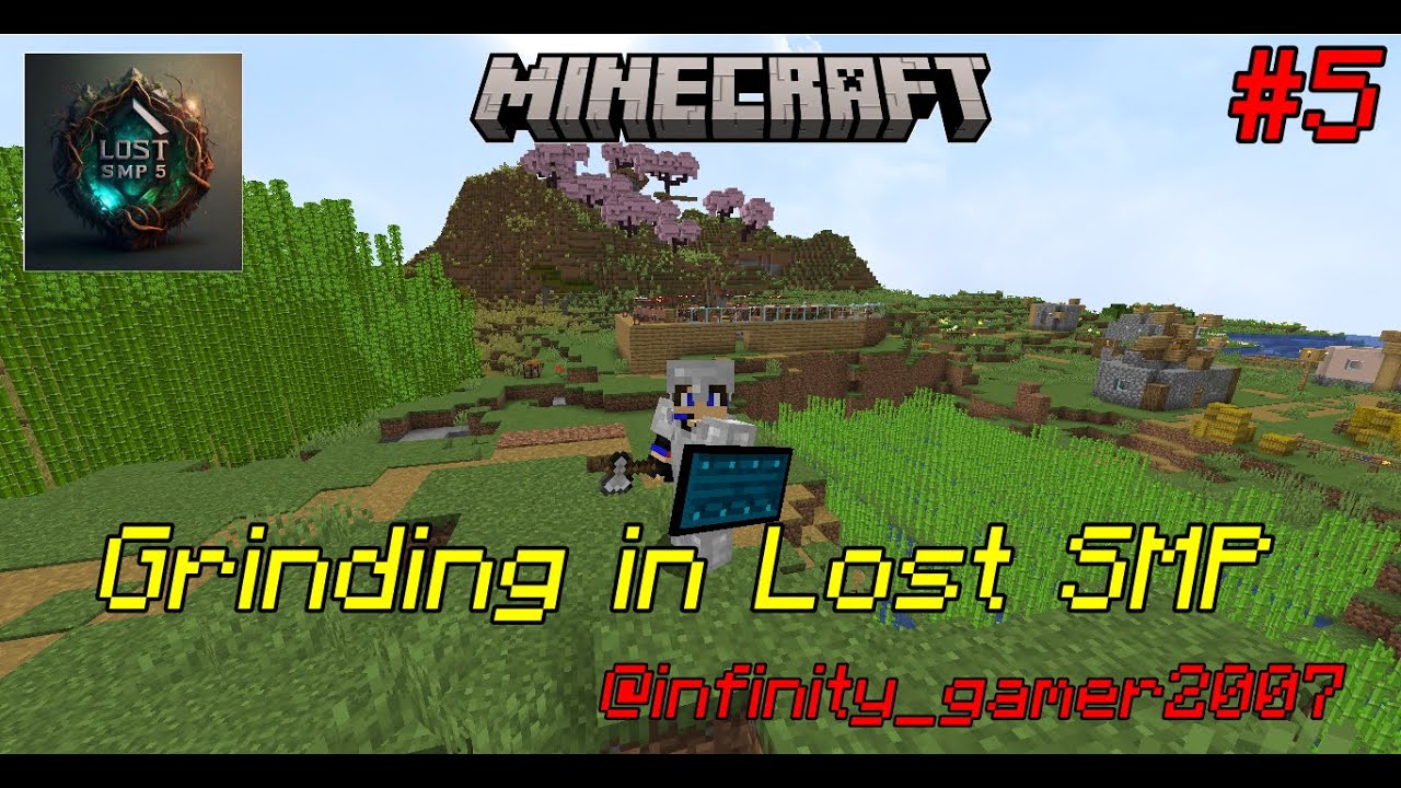 Grinding in Lost SMP S5 | #5 #lostsmp| Live | Infinity Gamer - YouTube