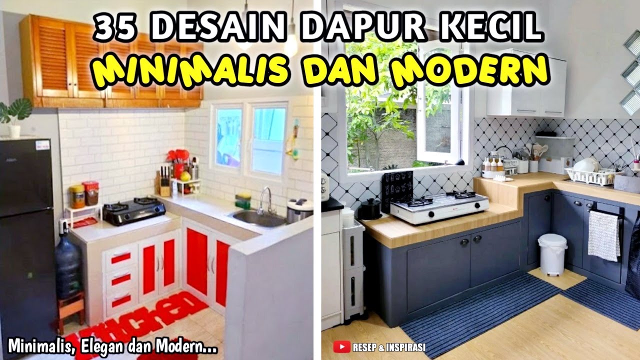 35 DESAIN DAPUR KECIL MINIMALIS DAN MODERN | LINK PEMBELIAN PRODUK ADA ...