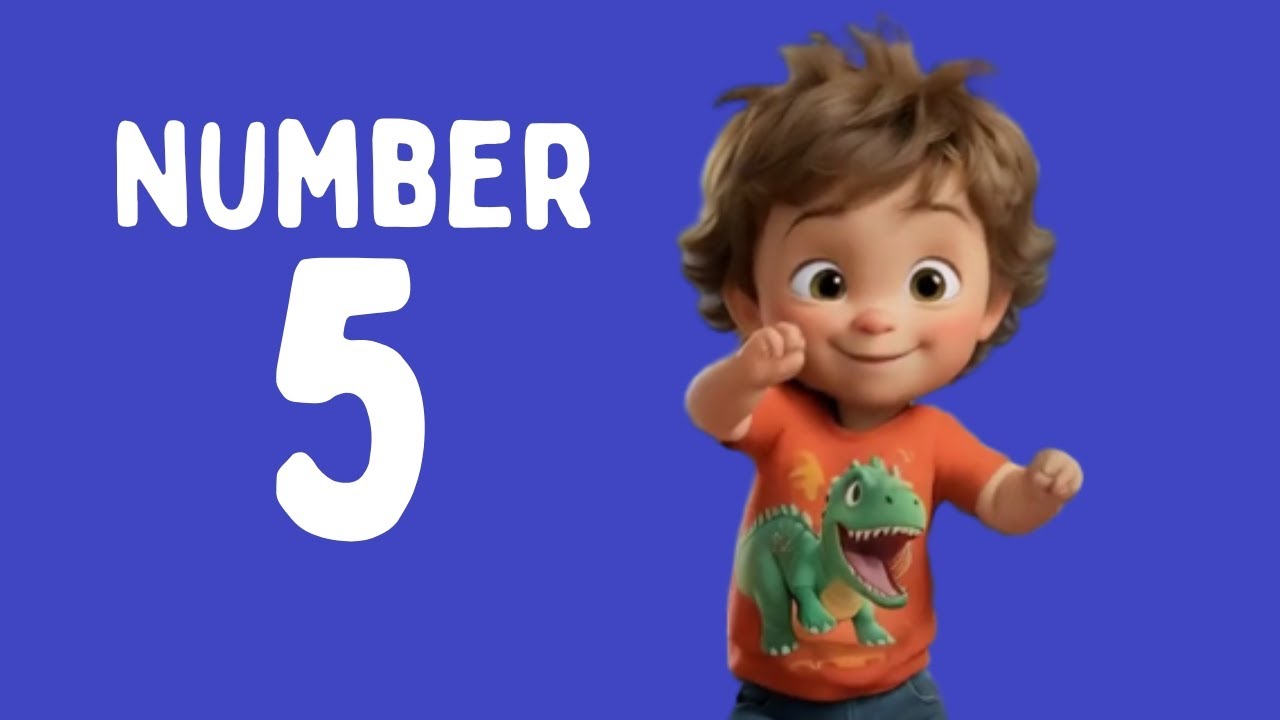 High Five! Learn All About Number 5! - YouTube