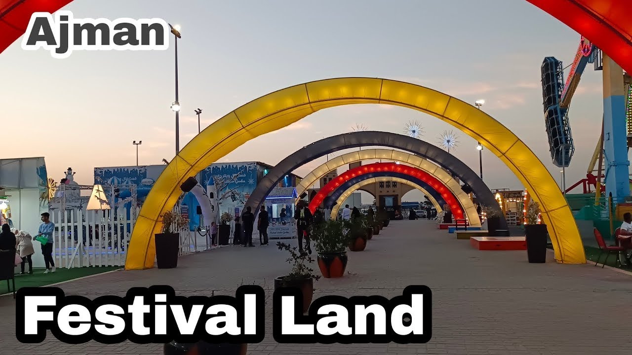 Explore Ajman Festival Land in Tamil | Rides, Entertainment, 1dirham ...