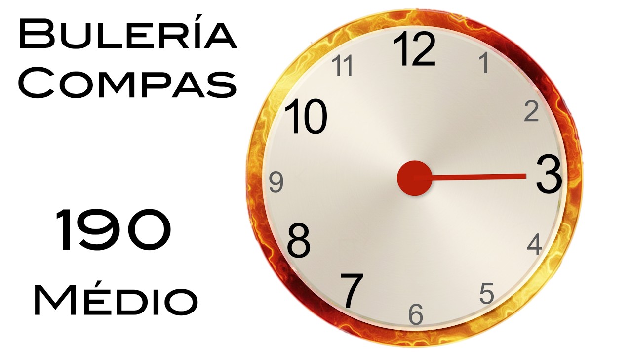 Compas por Bulerías. 190 BPM. Médio. - YouTube