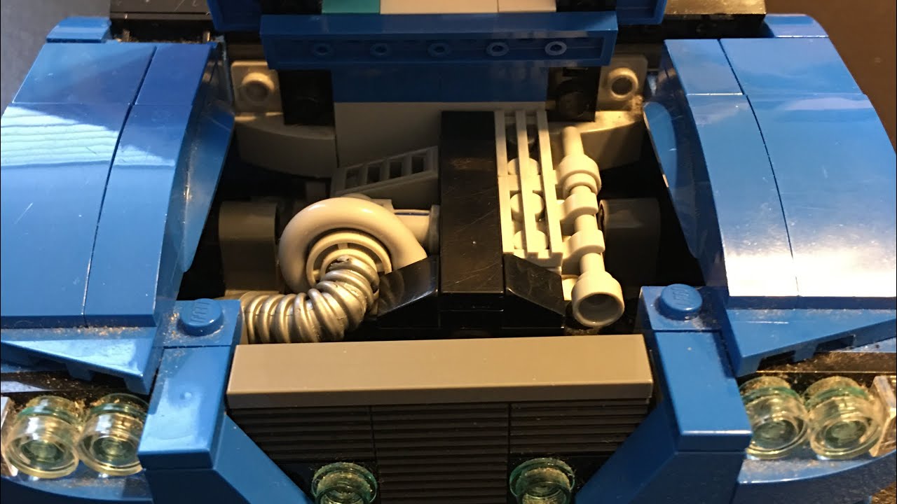 Lego Creator 31070 mod : 2jz gte turbo swap - YouTube