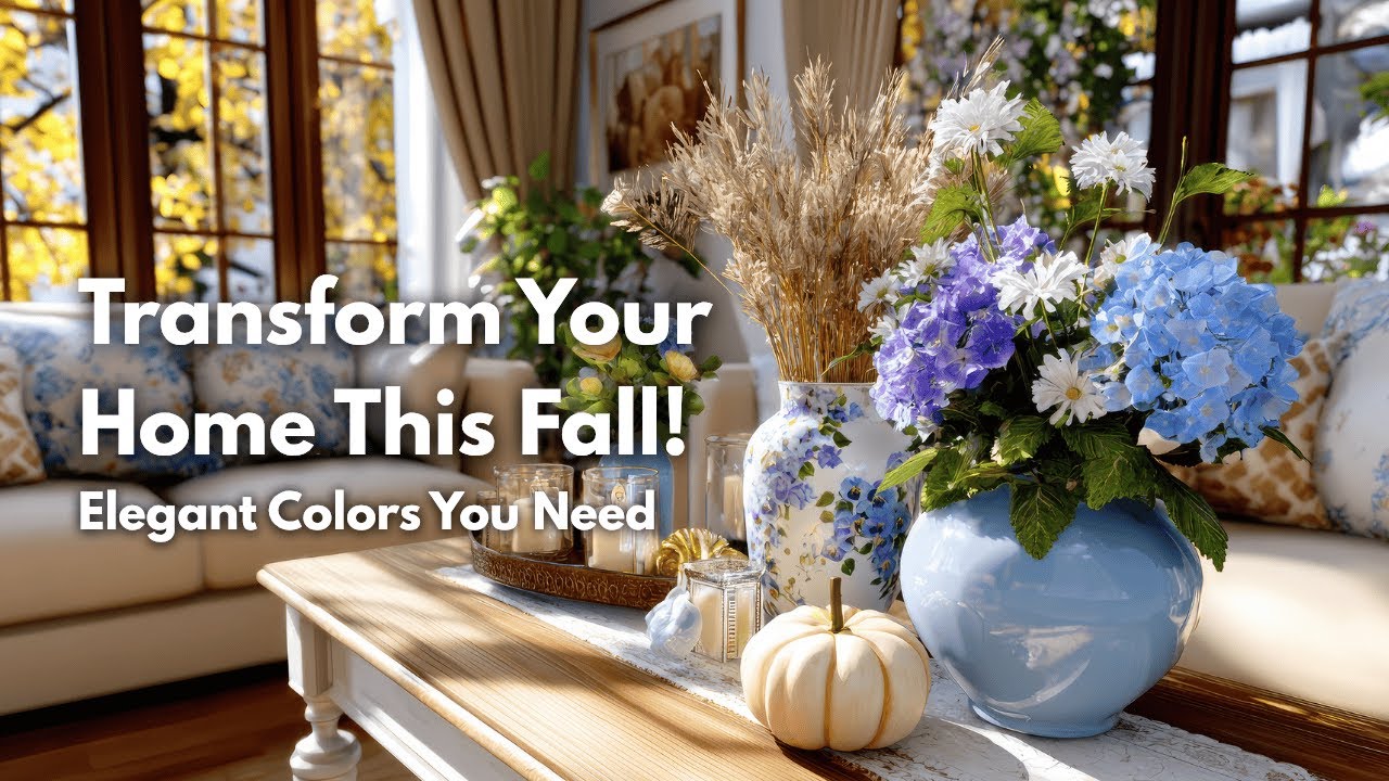 Best 2025 Fall Decor Colors: Embrace Deep Violet, Fern Green & Icy Blue ...