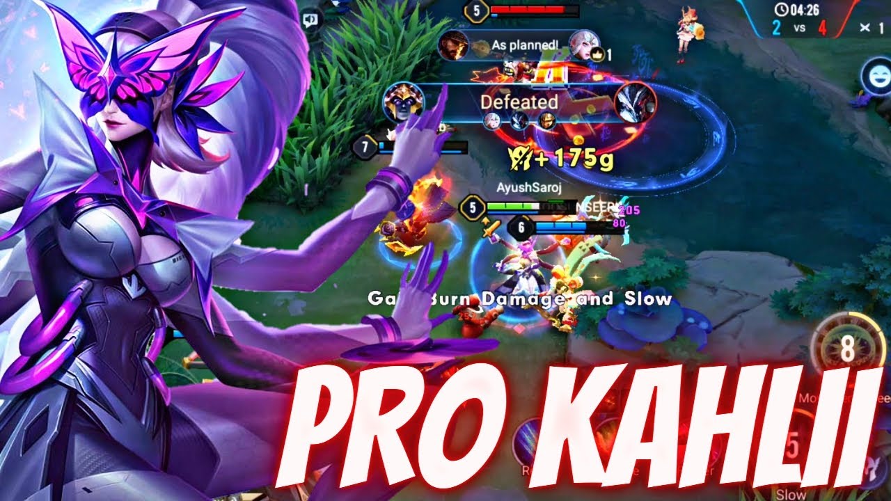 Aov Kahlii Pro Gameplay Arena Of Valor Youtube