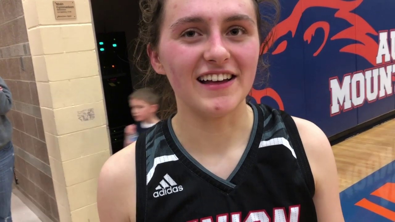 Mackenzie Lewis, Abbey Kaip discuss Union's regional win - YouTube