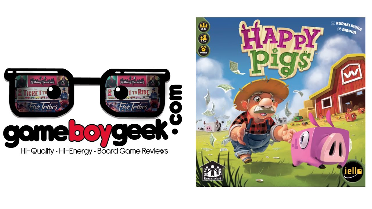 Happy Pigs Review with the Game Boy Geek - YouTube