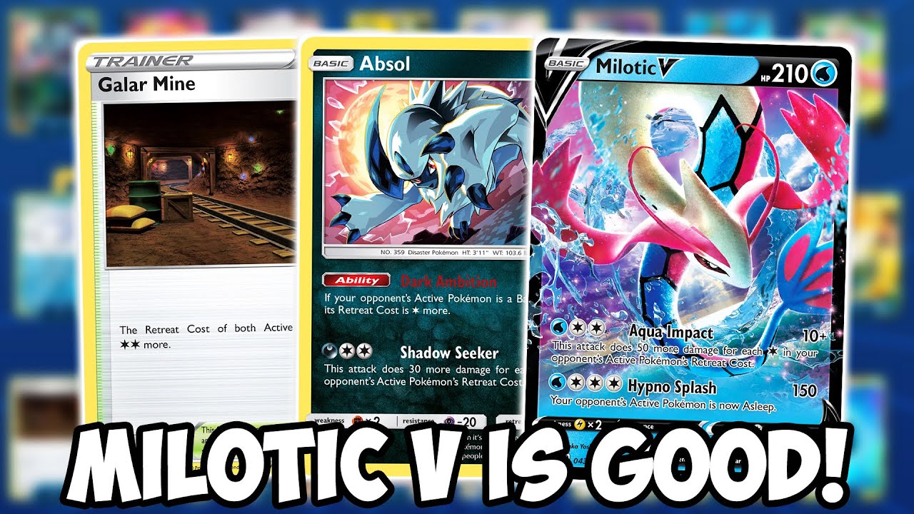 Milotic V W/Galar Mine Is Pretty Good! Making Pokemon FAT! Champion's ...