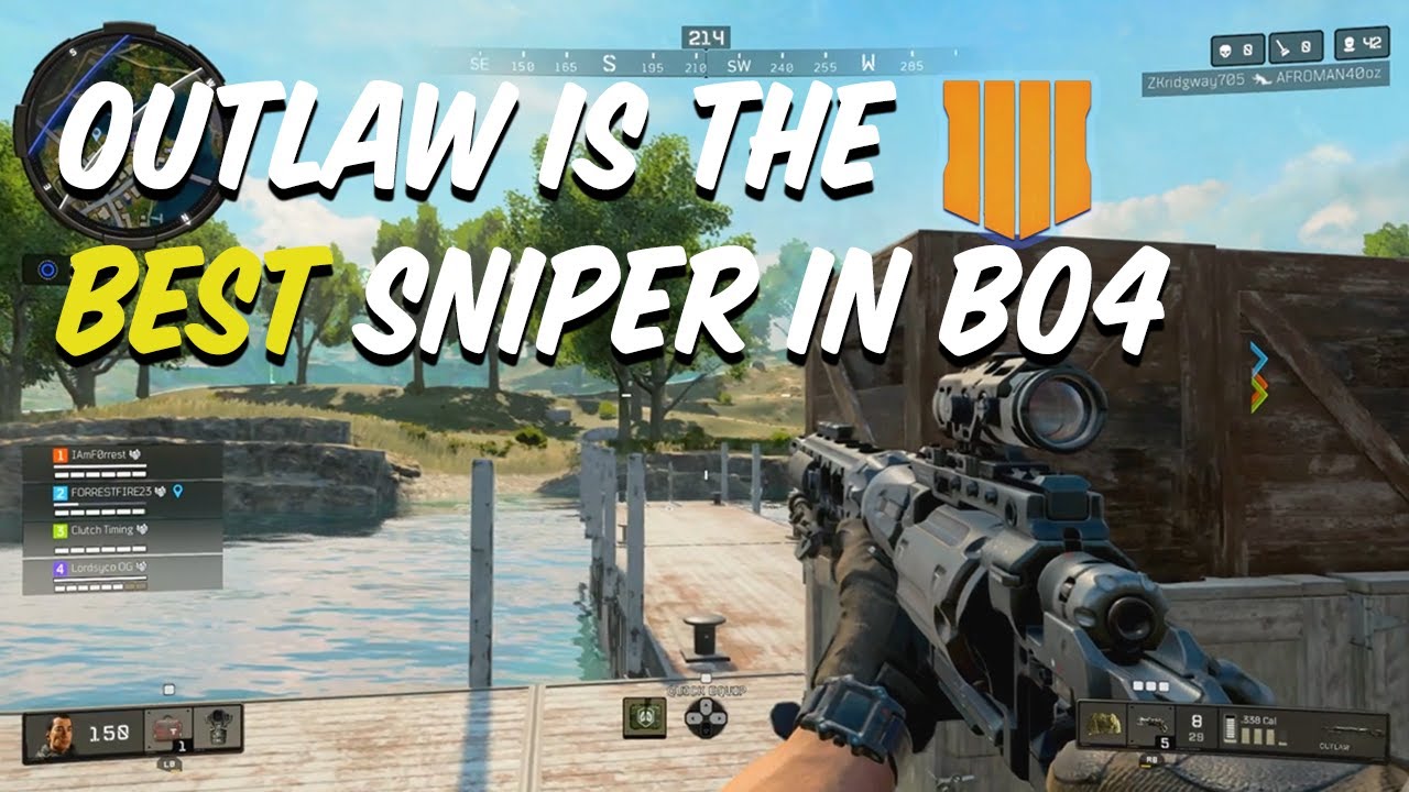 Outlaw Is The BEST Sniper in BO4 (COD: BO4 Blackout Win) - YouTube