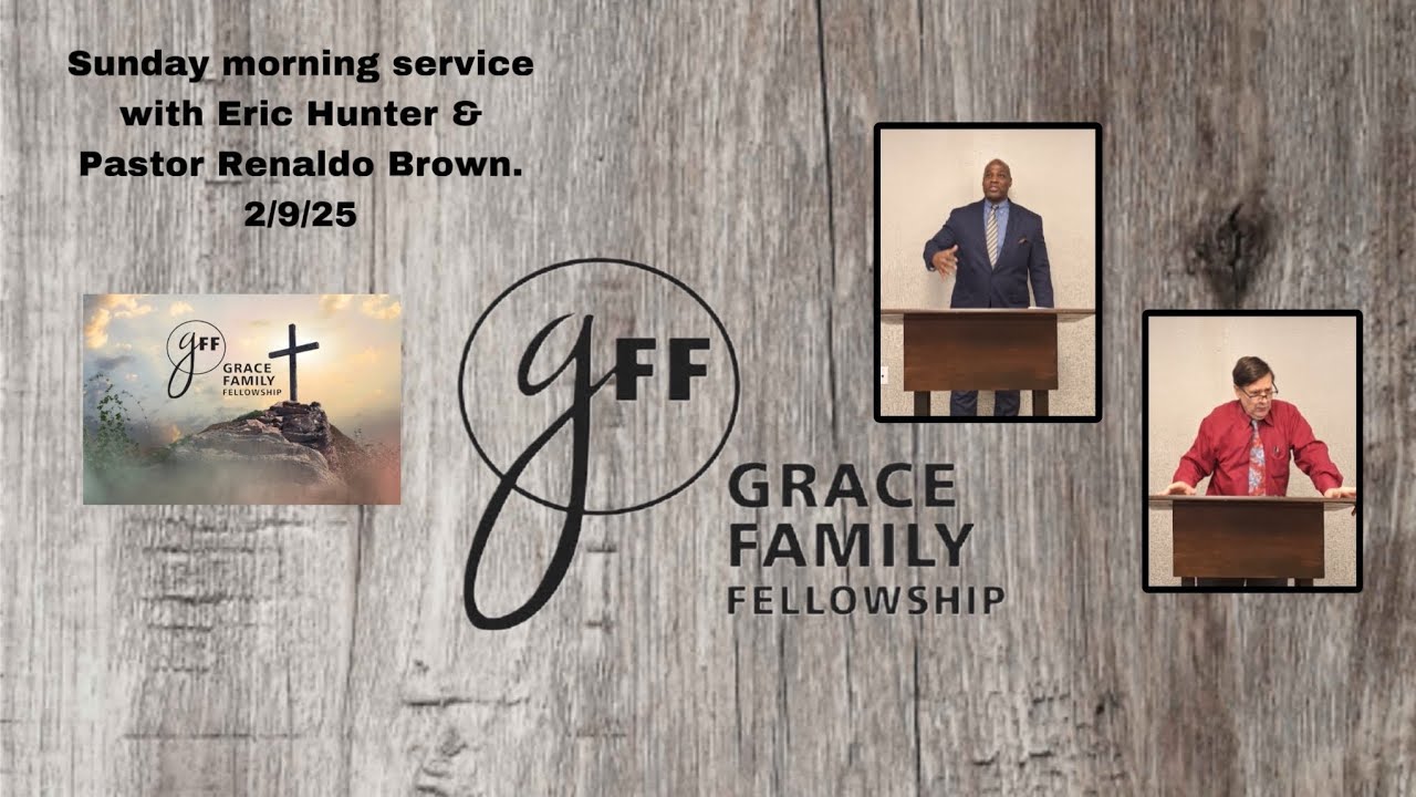 Sunday morning service with Eric Hunter & Pastor Renaldo Brown. 2/9/25 - YouTube