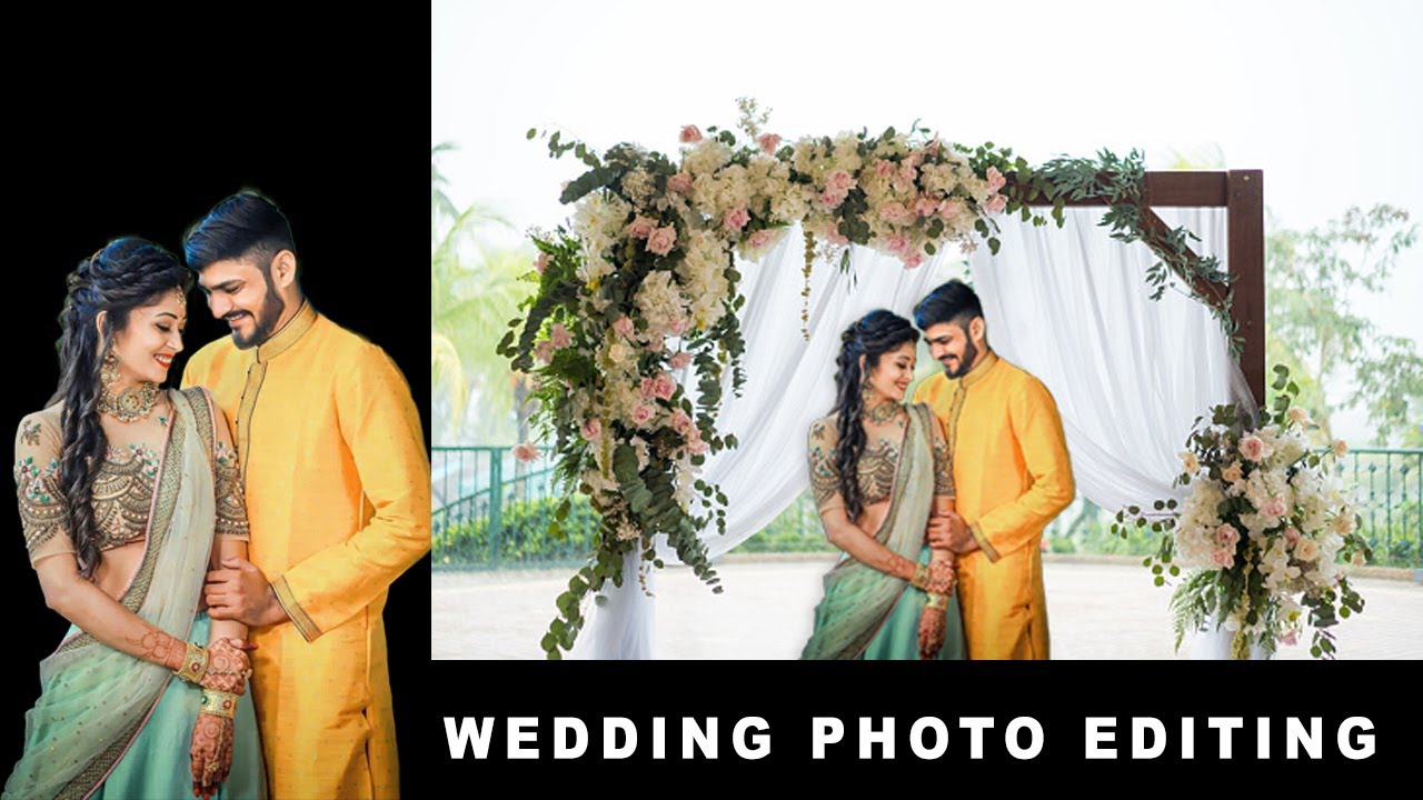 How to Edit Wedding Photos in Photoshop | Wedding photo Editing ...