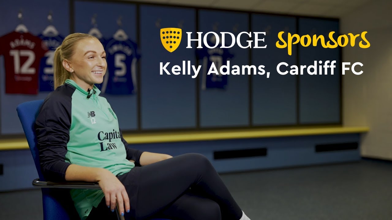 Hodge Sponsors: A chat with Cardiff City FC Footballer, Kelly Adams ...