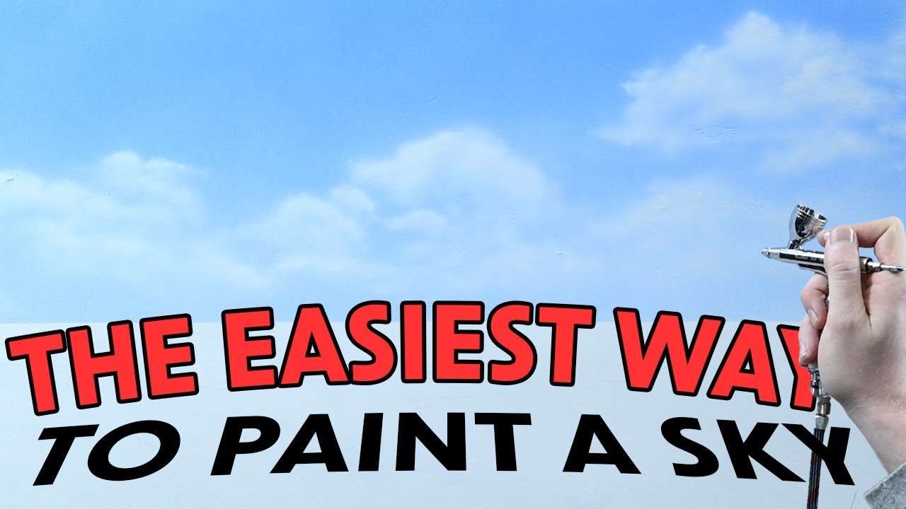 A REALISTIC SKY with CLOUDS so EASY, Anyone Can Paint it! | NEW ...