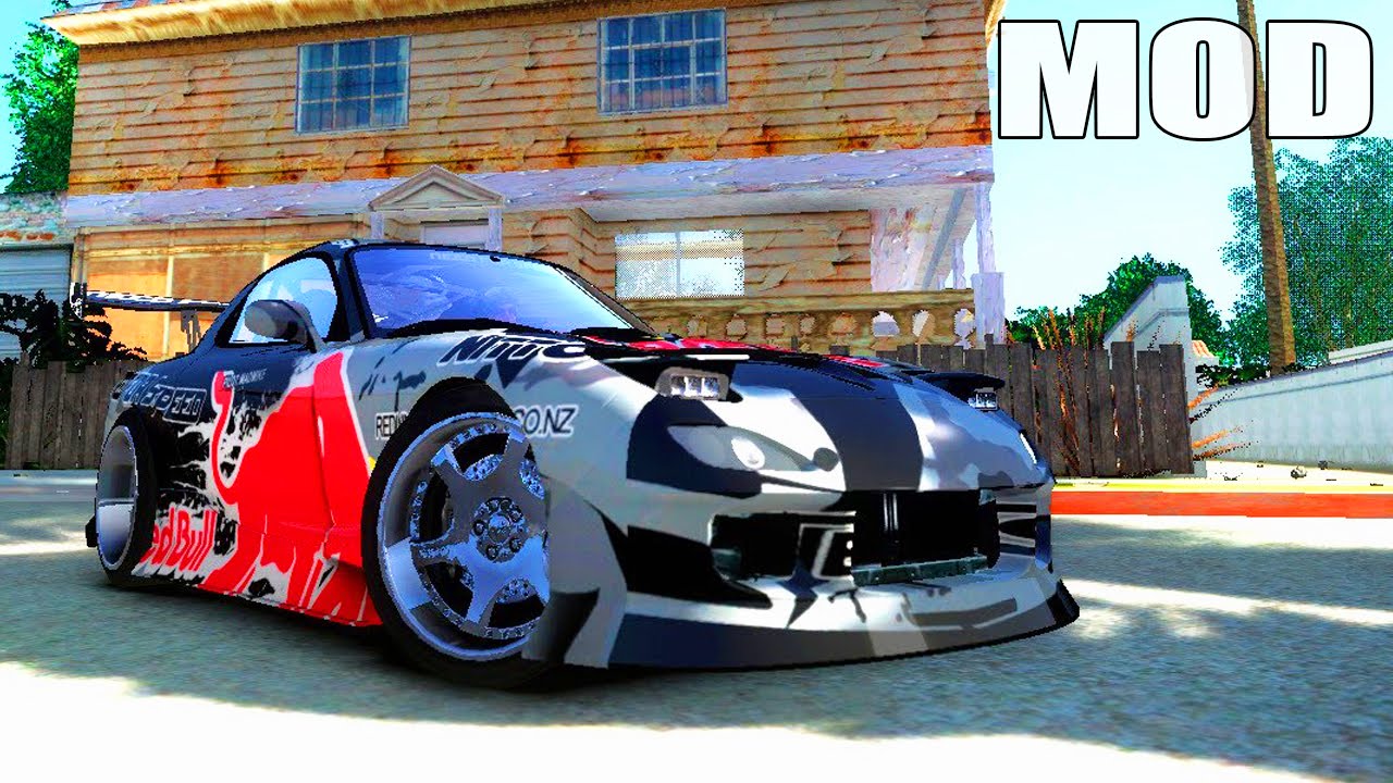 MAZDA RX-7 Mad Mike 2 / GTA IV Andreas Mods - YouTube