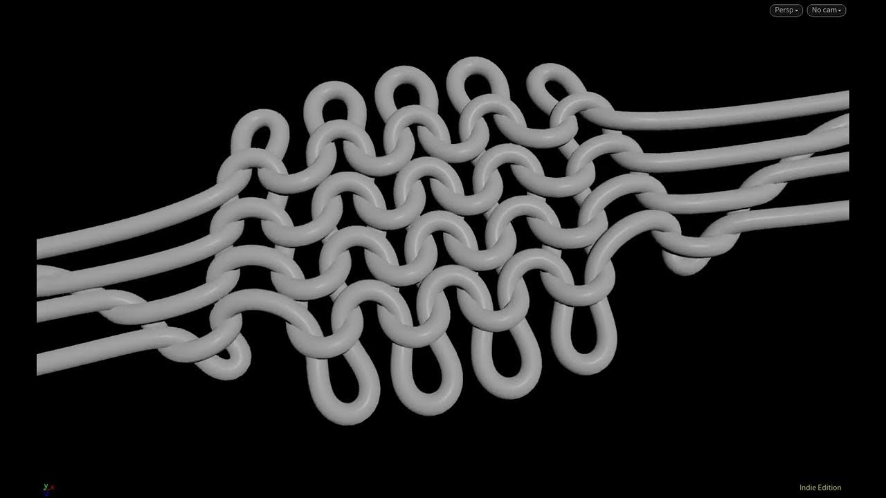 knit loop houdini setup (hip included) - YouTube