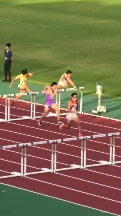 110m Hurdlers 13.89sec 💥 - YouTube