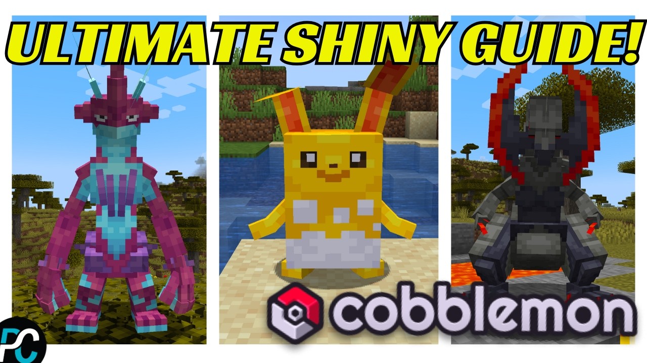 How To Get SHINY Pokemon EASILY In Cobblemon 1.7! - YouTube