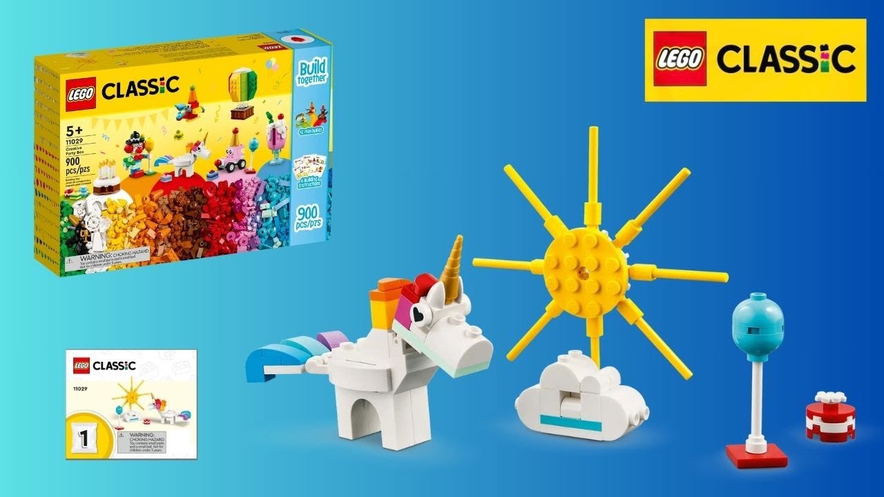 LEGO Classic 11029 Creative Party Box - Book 1 Complete Build #lego # ...