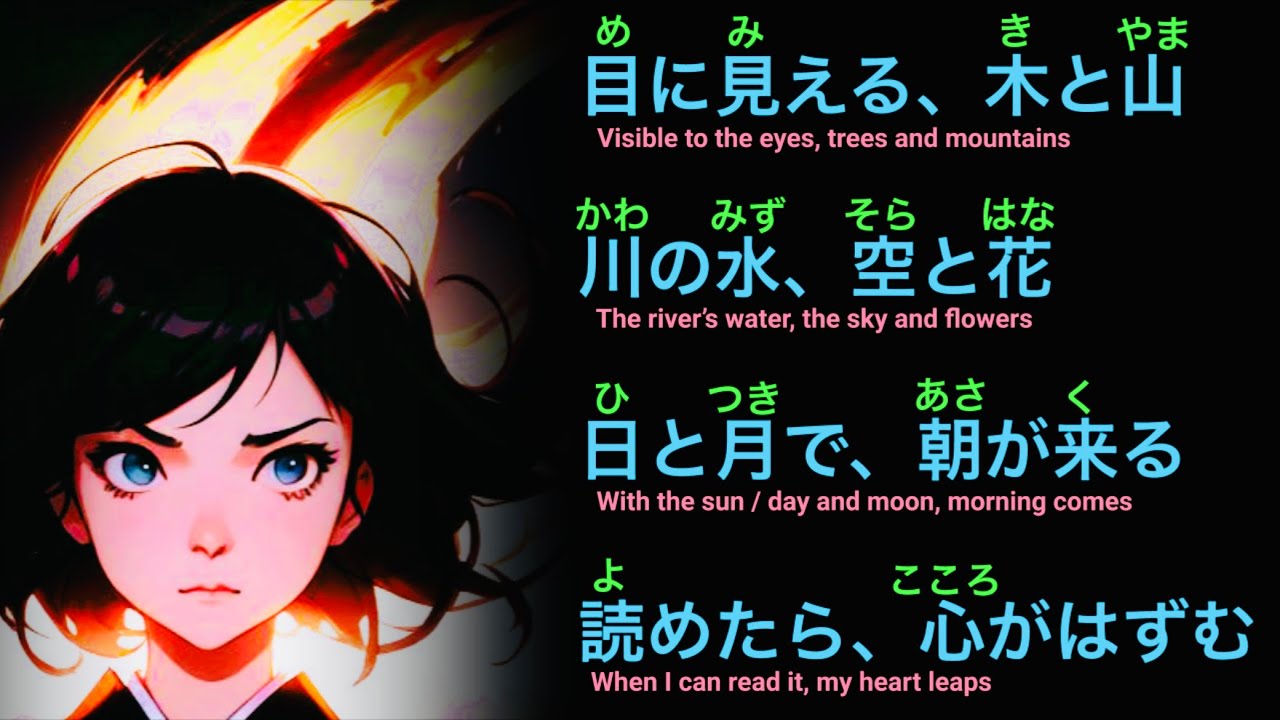 The Japanese Kanji Song (with a beat) KANJI SONG 「漢字の歌」 - YouTube
