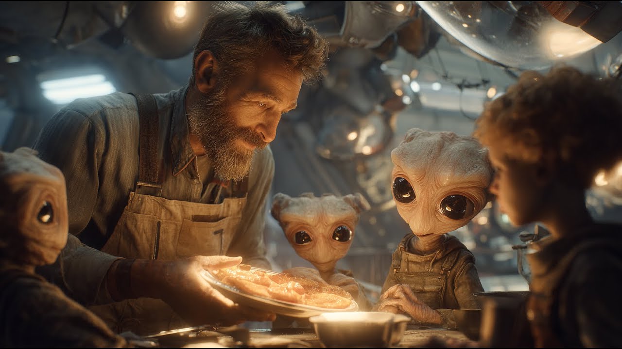 He Cooked Daily for the Starving Alien Children—Unaware Their Mother ...