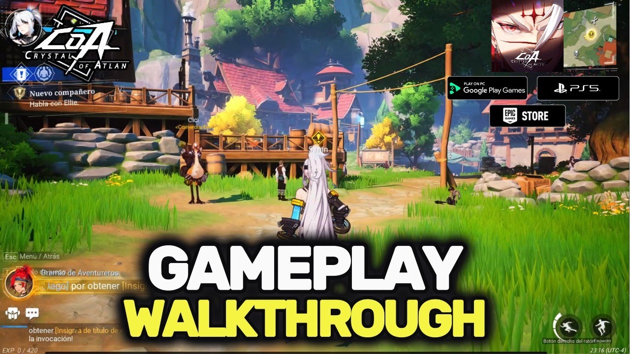 🧐CRYSTAL OF ATLAN GAMEPLAY WALKTHROUGH 👌 - YouTube