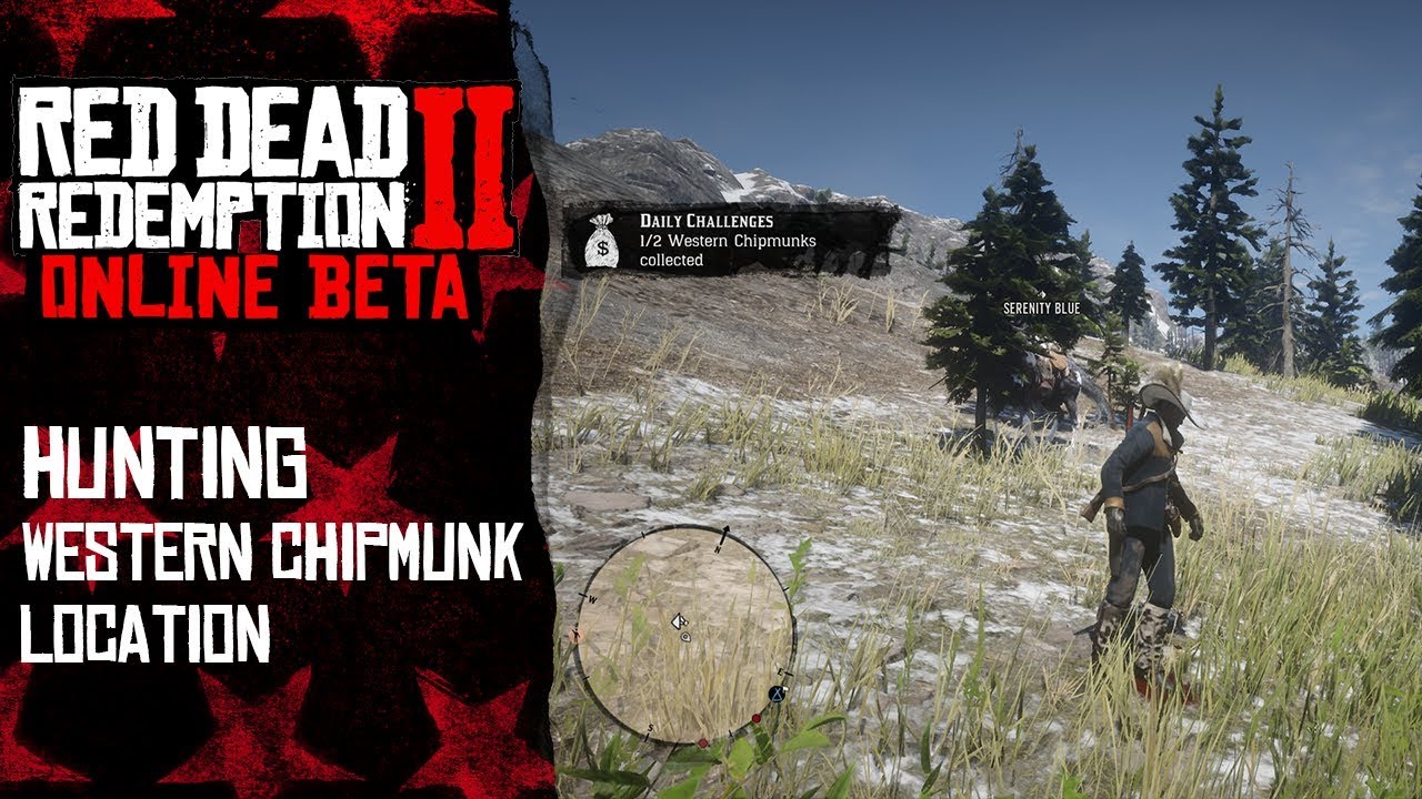 Western Chipmunk Location | Red Dead Redemption 2 Online - YouTube