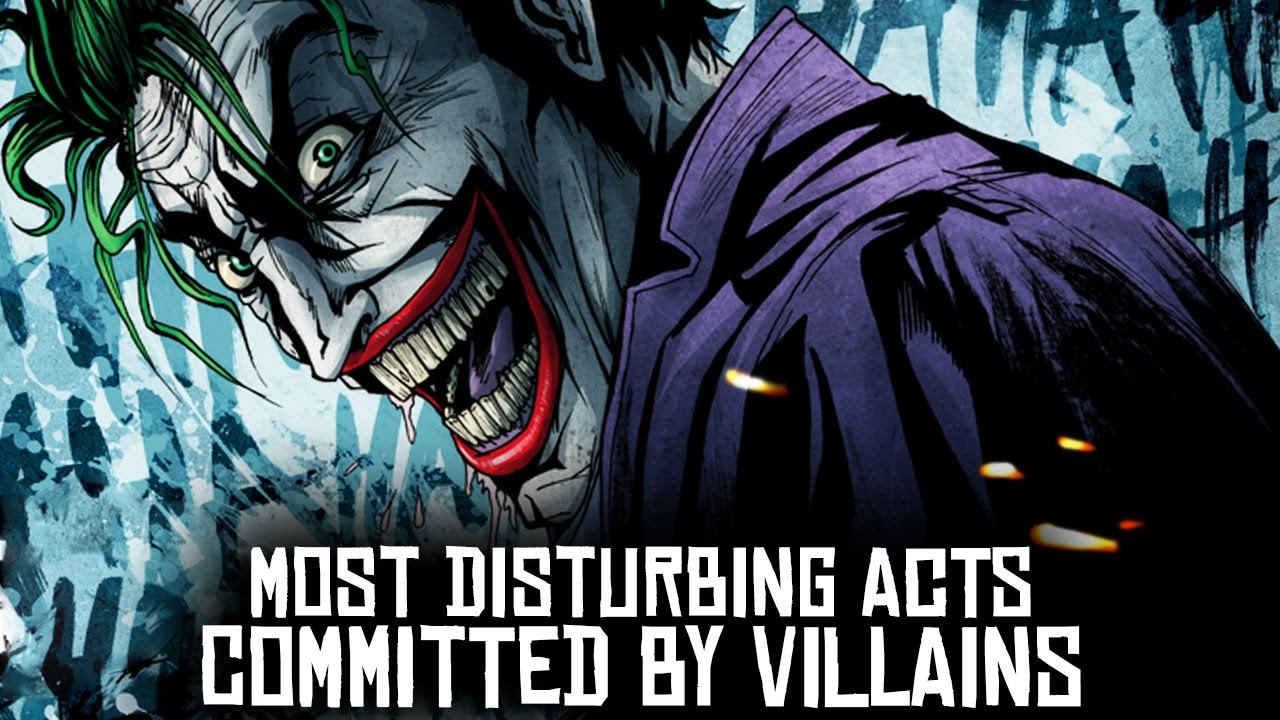 10 Most DISTURBING Acts Committed By Marvel & DC Villains! - YouTube