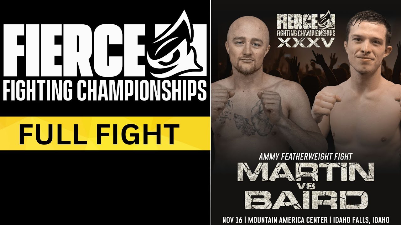FULL FIGHT JACOB BAIRD VS TAITE MARTIN - YouTube