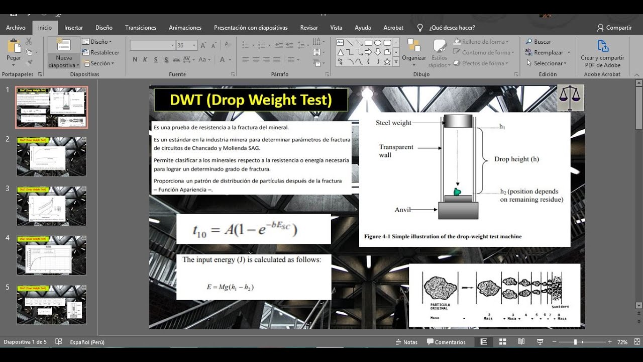 💻 DWT(Drop Weight Test), Explicación y procedimiento - YouTube