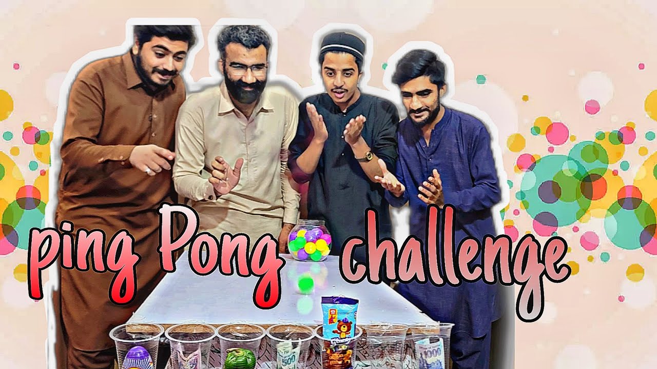 Ping Pong Game Challenge || Challenger Boys || - YouTube