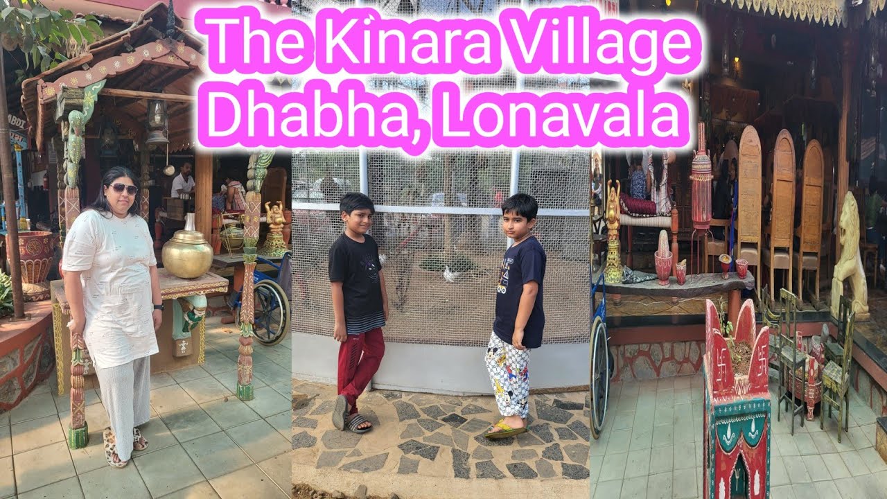 The Kinara Village Dhabha, Lonavala #food #vlog #routinevlog #dhaba # ...