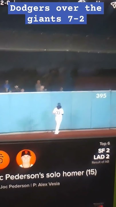 #losangelesdodgers #sanfranciscogiants #dodgers - YouTube