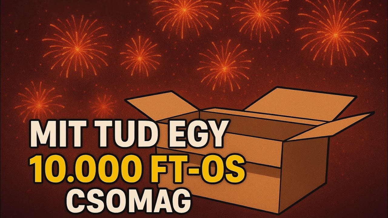 Mit tud egy 10.000ft-os pyro csomag (unboxing) - YouTube