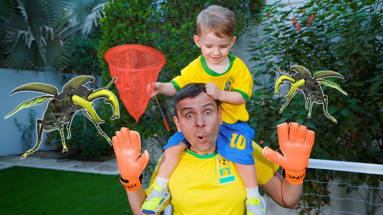 I Love You, Daddy | Daddy is My Hero Song | Five Kids Play Sports - YouTube