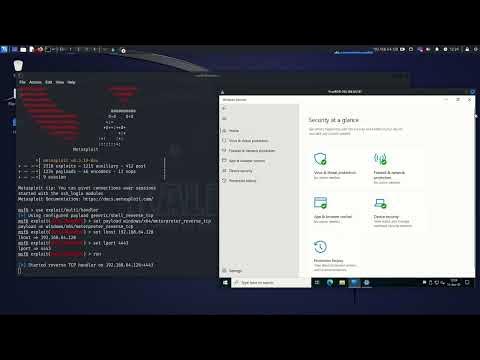 Metasploit MSFvenom & Evasive vs Microsoft Defender | FUD Meterpreter session Demo | AV Bypass ...
