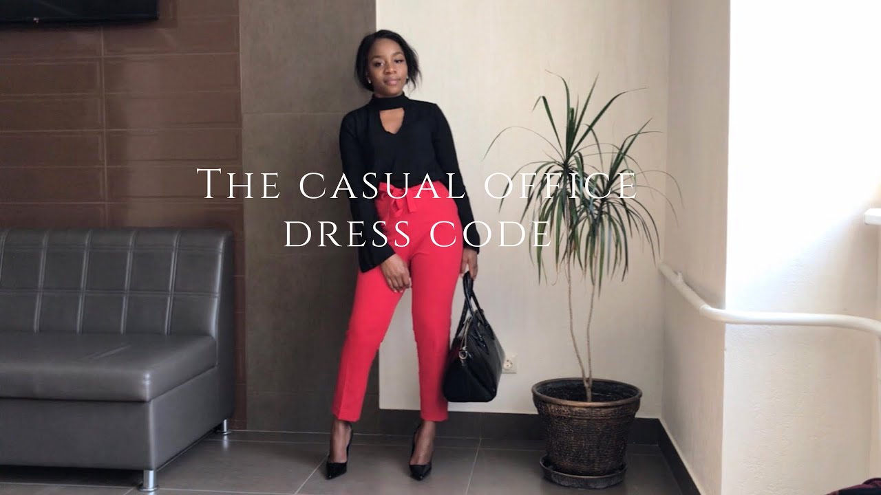 THE CASUAL OFFICE DRESS CODE | SMART CASUAL WORK OUTFITS - YouTube