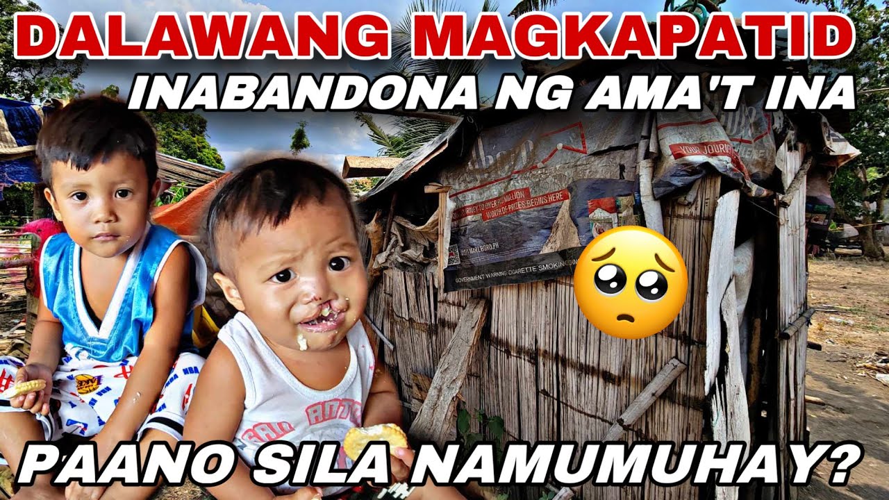 Grabe naman!🥹 Dalawang batang magkapatid, iniwan ng ama't ina! 🥹🥲 #masterringring #pbteam - YouTube