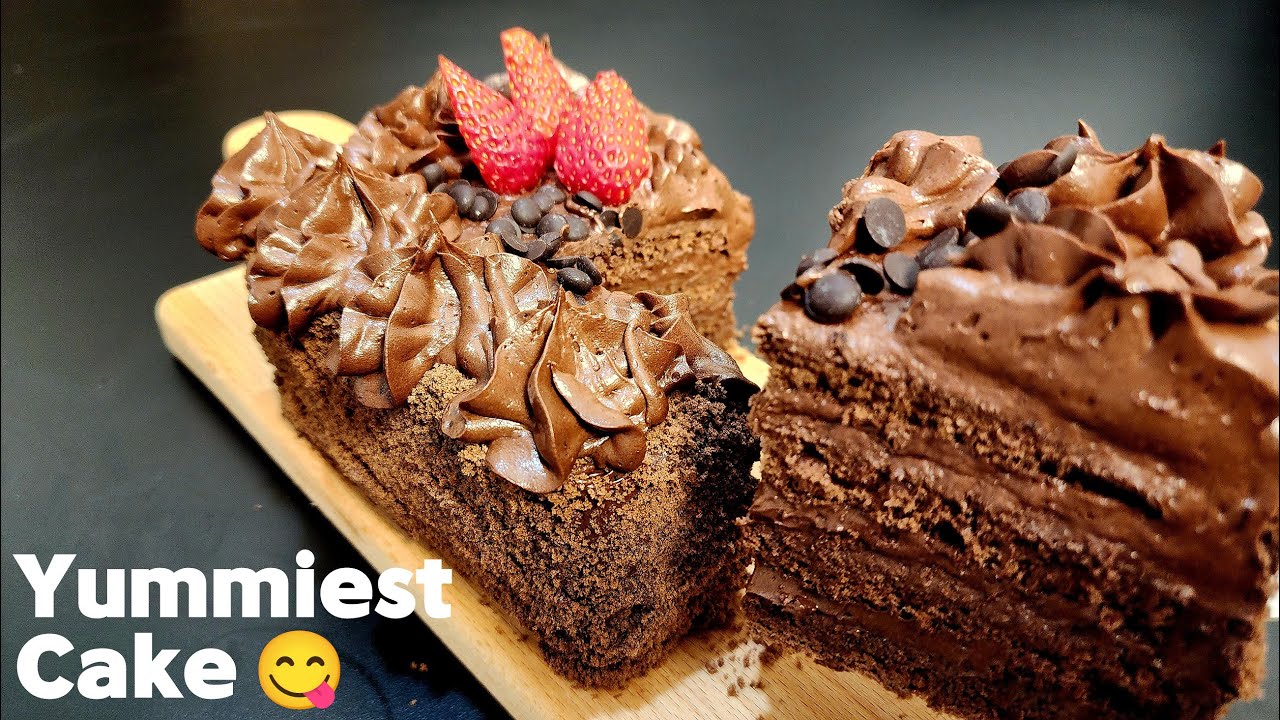 How to Make the Yummiest Chocolate Cake Ever! 🍫🍓 | Easy & Delicious ...