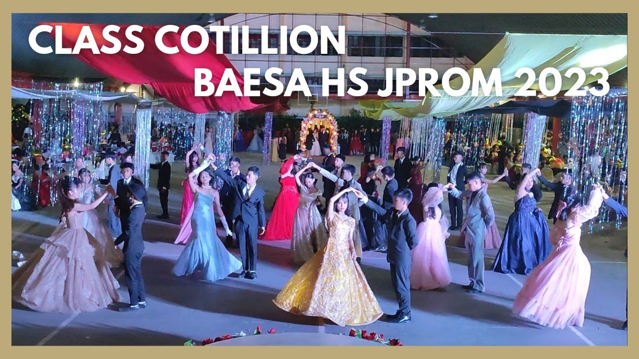 BAESA HS CLASS COTILLION GRADE 9 & 10 l JUNIOR PROMENADE 2023 - YouTube
