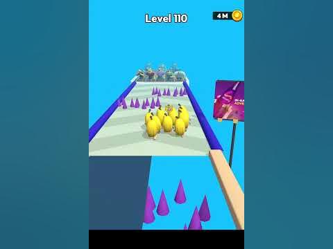 Epic banana Run merge Master GamePlay - Level 110 - Android GamePlay - YouTube