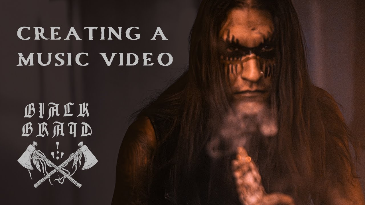 Making a metal music video for Blackbraid - YouTube