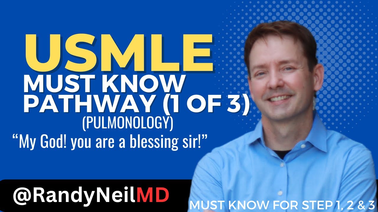 USMLE STEP 1: MUST KNOW PATHWAYS - VIDEO 1 w/Questions - YouTube