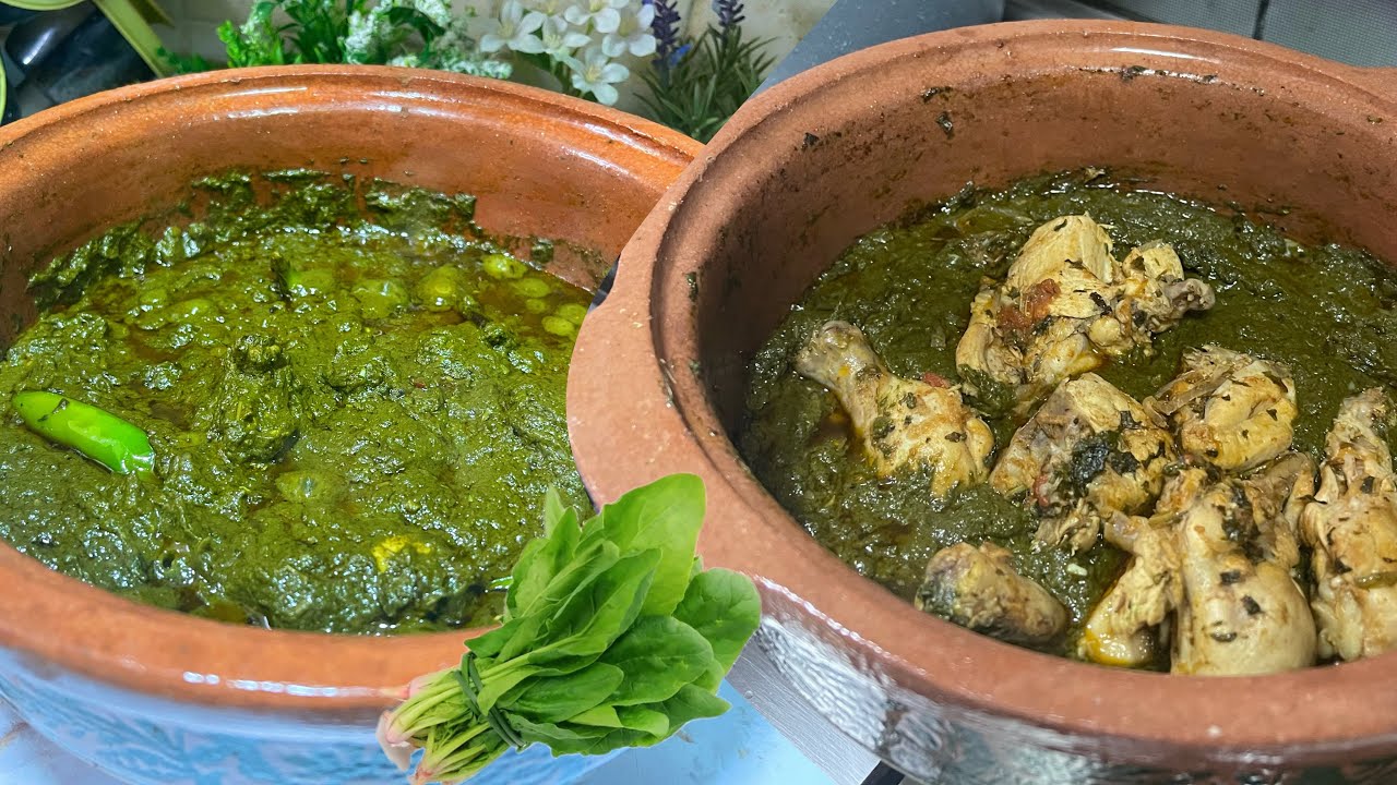 Easy Lahori Palak Chicken Recipe 2023 | Tasty Chicken Spinach Recipe ...