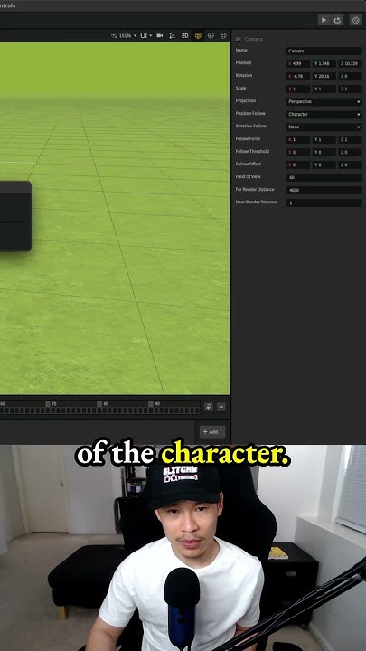 Camera Follow Script for Character Movement - making a game in Buildbox - Character 3.5: Raz ...