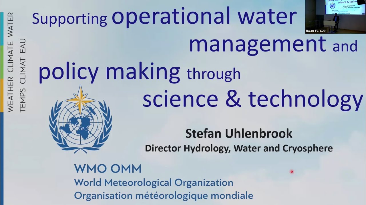 Supporting operational water management and policy making through ...