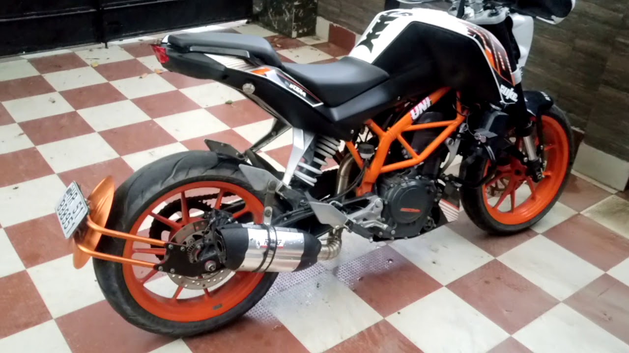 Custom made ktm duke 390 - YouTube