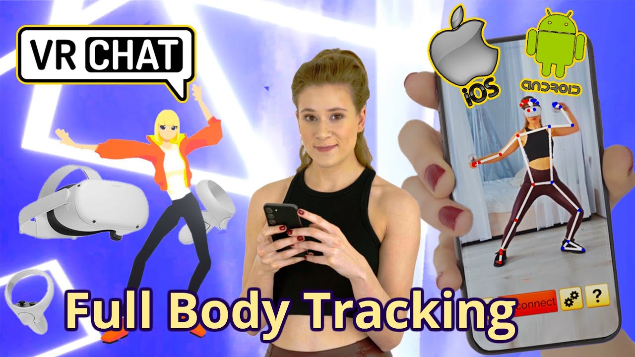 FBT with iPhone/Android in VRChat on Quest using OSC (Tutorial) - YouTube