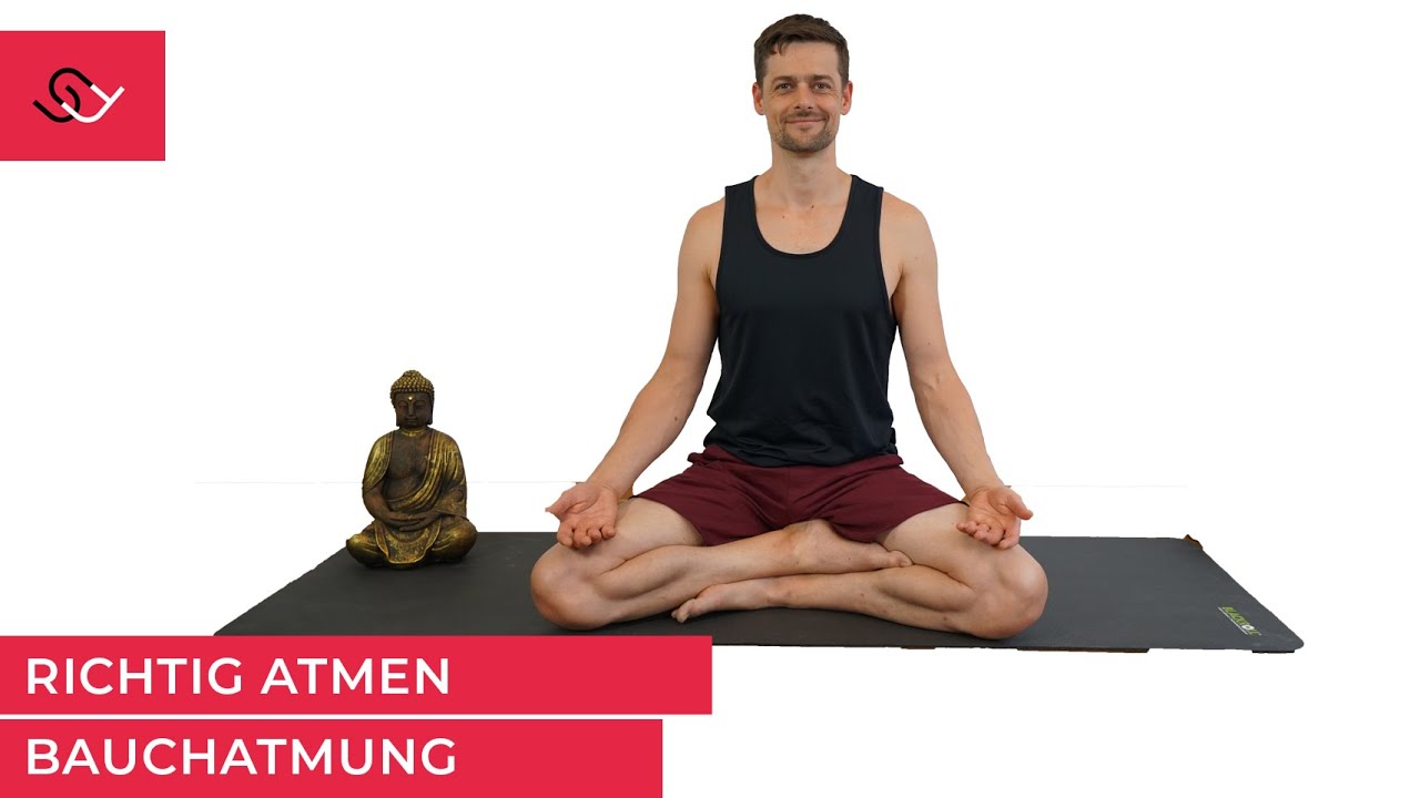 Atemtechnik - Bauchatmung - Elementares Wissen - YouTube