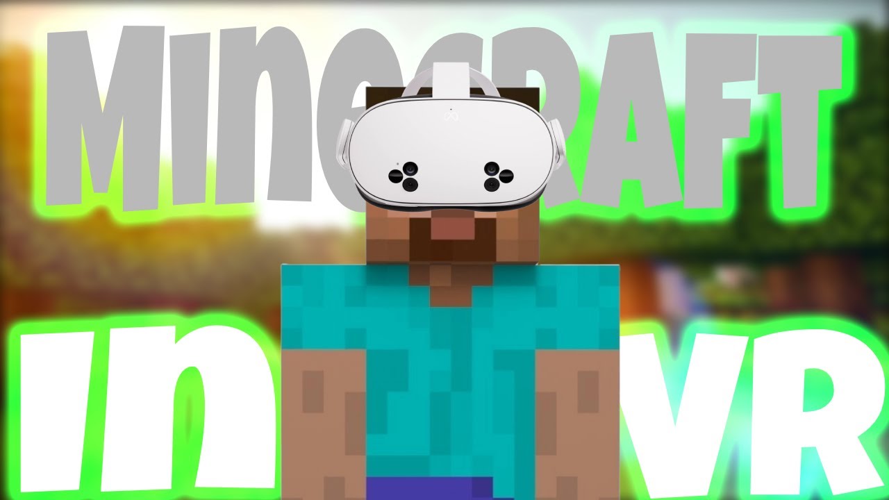 Minecraft in VR (SideQuest)(Meta Quest 3S) - YouTube